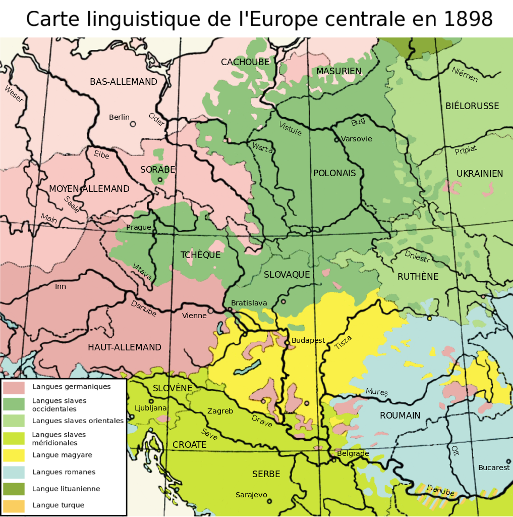 Linguistic Maps Of Europe | Languages Of Europe