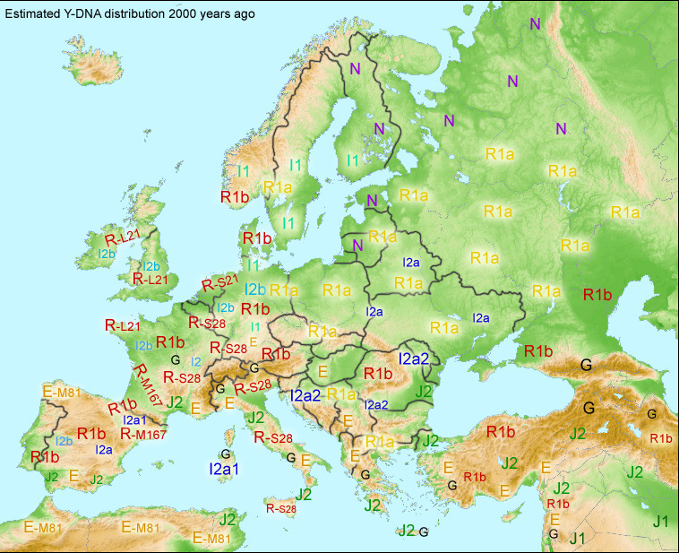 Genetic Maps Of Europe