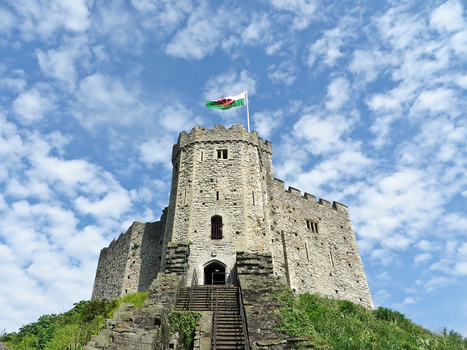 The History Of Cardiff Castle In Wales, United Kingdom