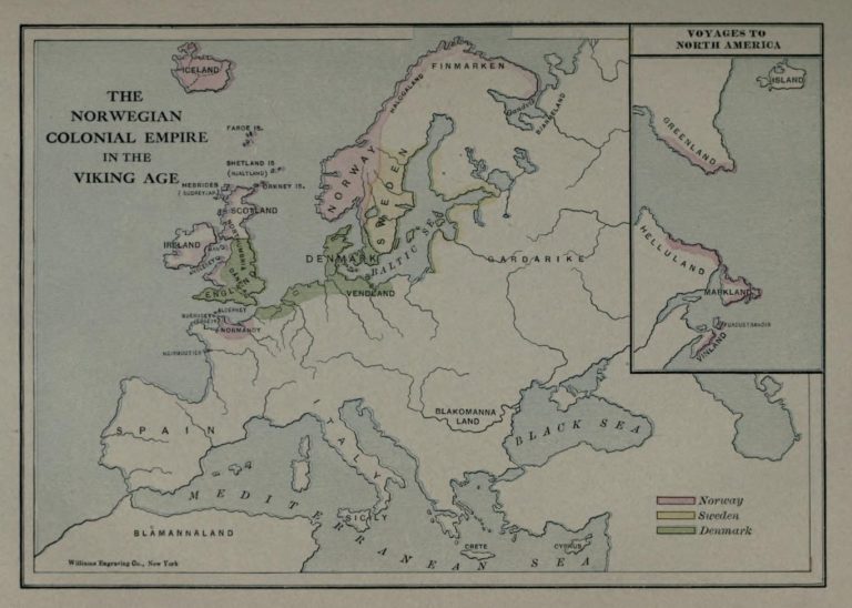 The Norwegian Colonial Empire During The Viking Age
